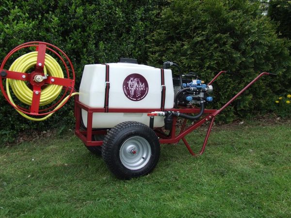 Team Ely Pedestrian sprayer with hose reel - Kilnwick Sprayers Ltd